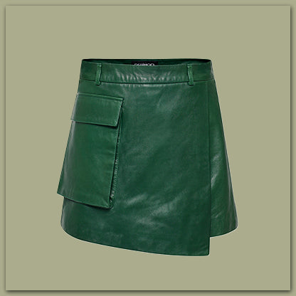 Deri Etek, Siyah Deri Etek Modelleri | Derimod