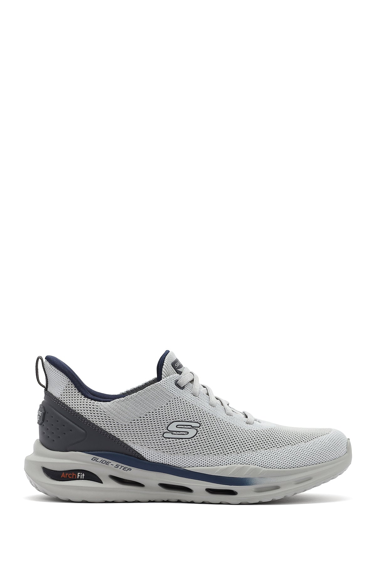 Skechers Erkek Gri Arch Fit Orvan - Kincade Bağcıklı Kalın Tabanlı Sneaker 210994 LTGY | Derimod